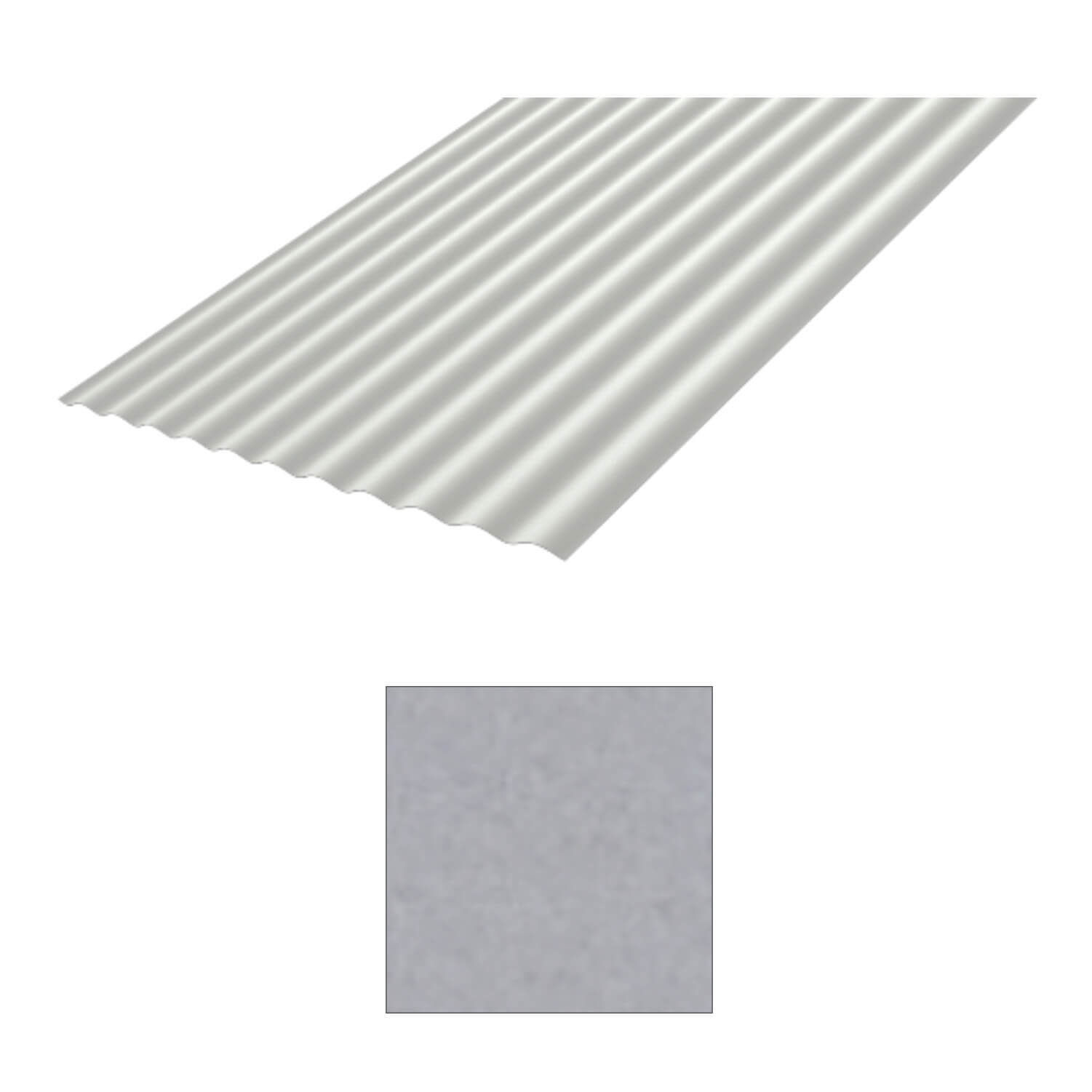 Lysaght Custom ORB Roofing Sheets .48btm Zincalume®