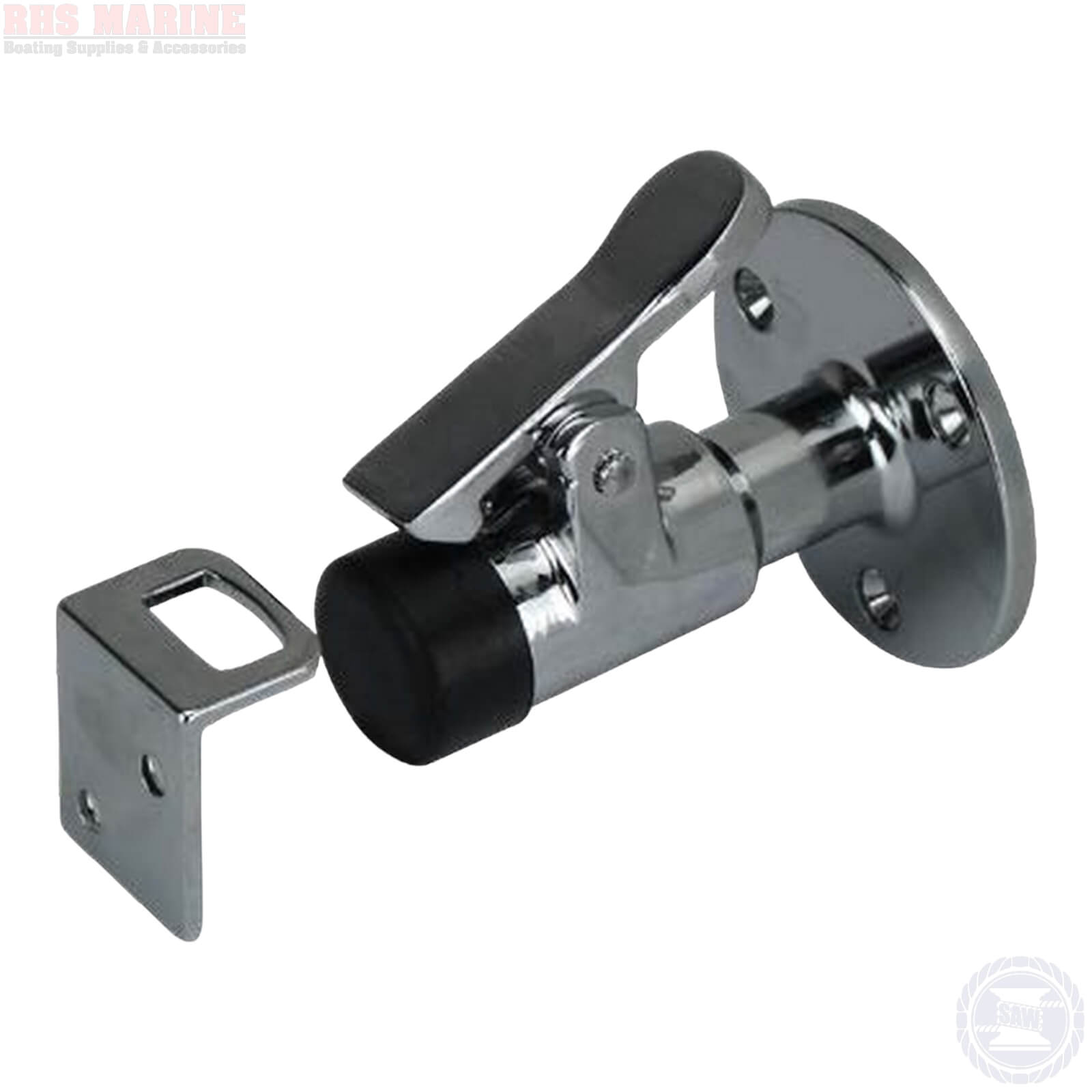 Door Stop Catch Latch Straight 316 Stainless Steel Floor Celing Boat ...